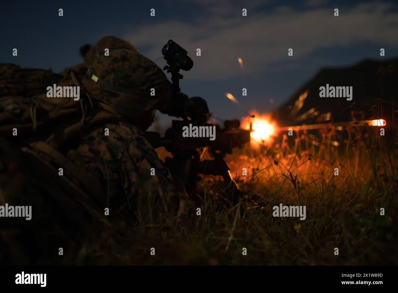 U.S. Marines with 3d Battalion, 3d Marines conduct fire team attack ...