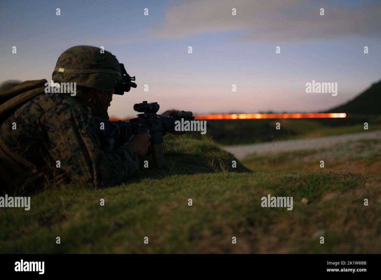 U.S. Marines with 3d Battalion, 3d Marines conduct fire team attack ...