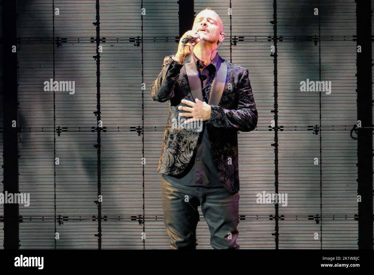 Verona, Italy. 20th Sep, 2022. Eros Ramazzotti during Eros Ramazzotti ...