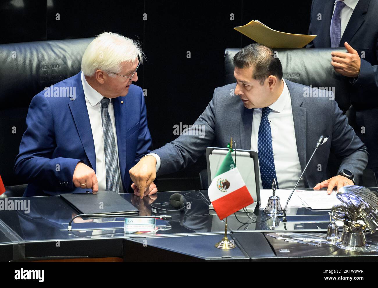 Mexiko Stadt, Mexico. 20th Sep, 2022. German President Frank-Walter ...
