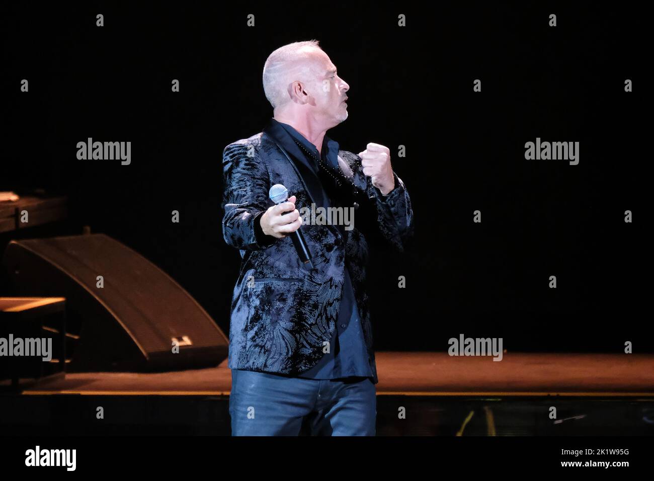 Verona, Italy. 20th Sep, 2022. Eros Ramazzotti during Eros Ramazzotti ...