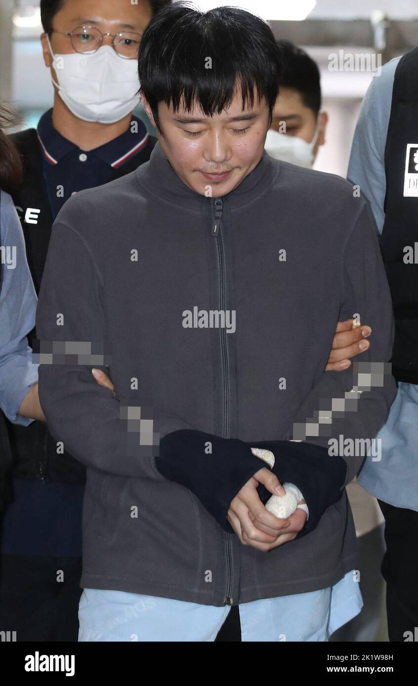 21st Sep, 2022. Man sent to prosecutors over alleged subway murder Jeon ...