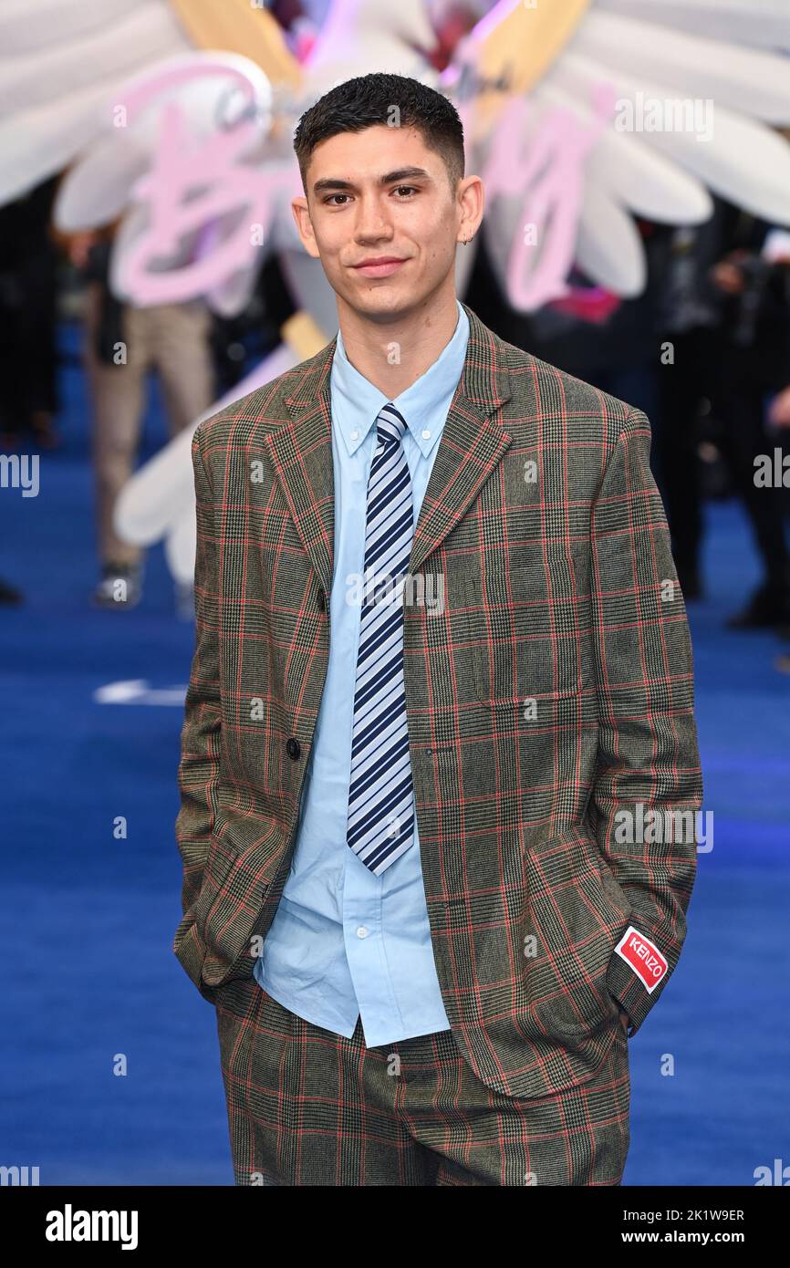London, UK. 20 September 2022. Archie Renaux attending the UK premiere ...