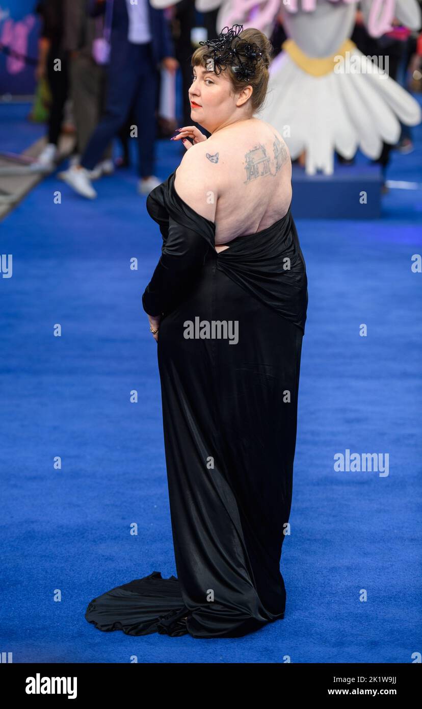London, UK. 20 September 2022. Lena Dunham attending the UK premiere of ...