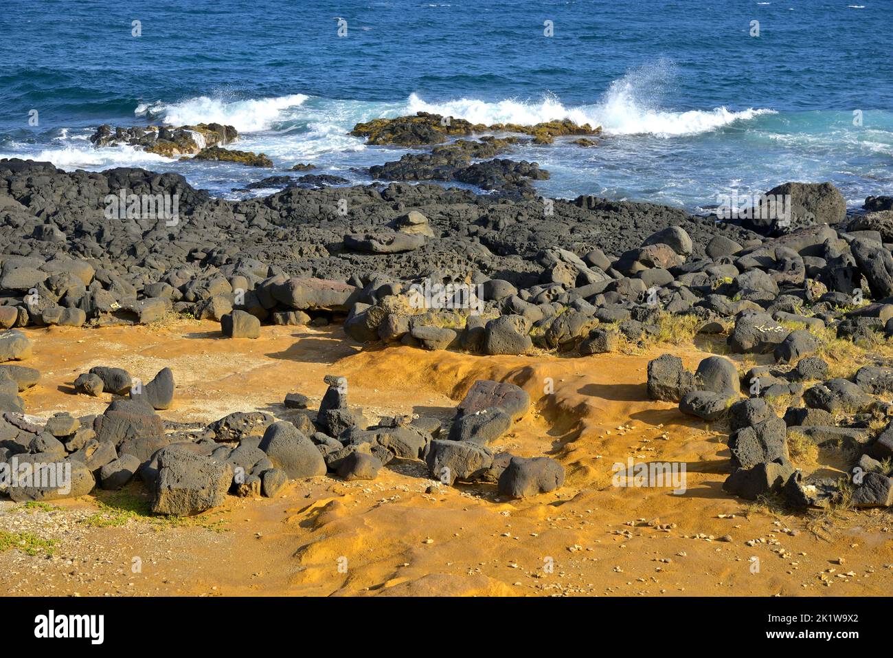 Scenic impressions from the magic landscape and coastline at South ...