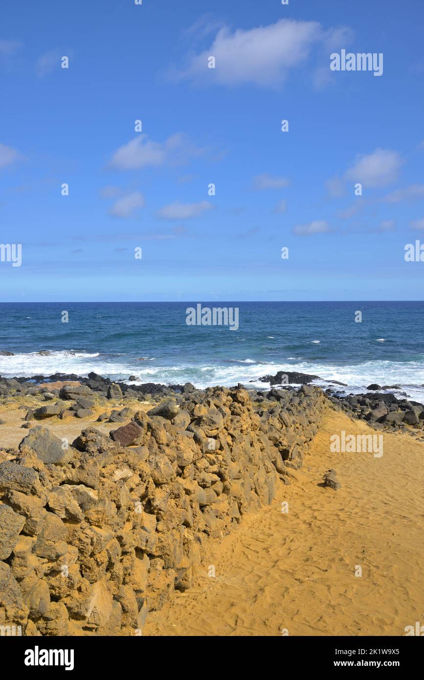 Scenic impressions from the magic landscape and coastline at South ...