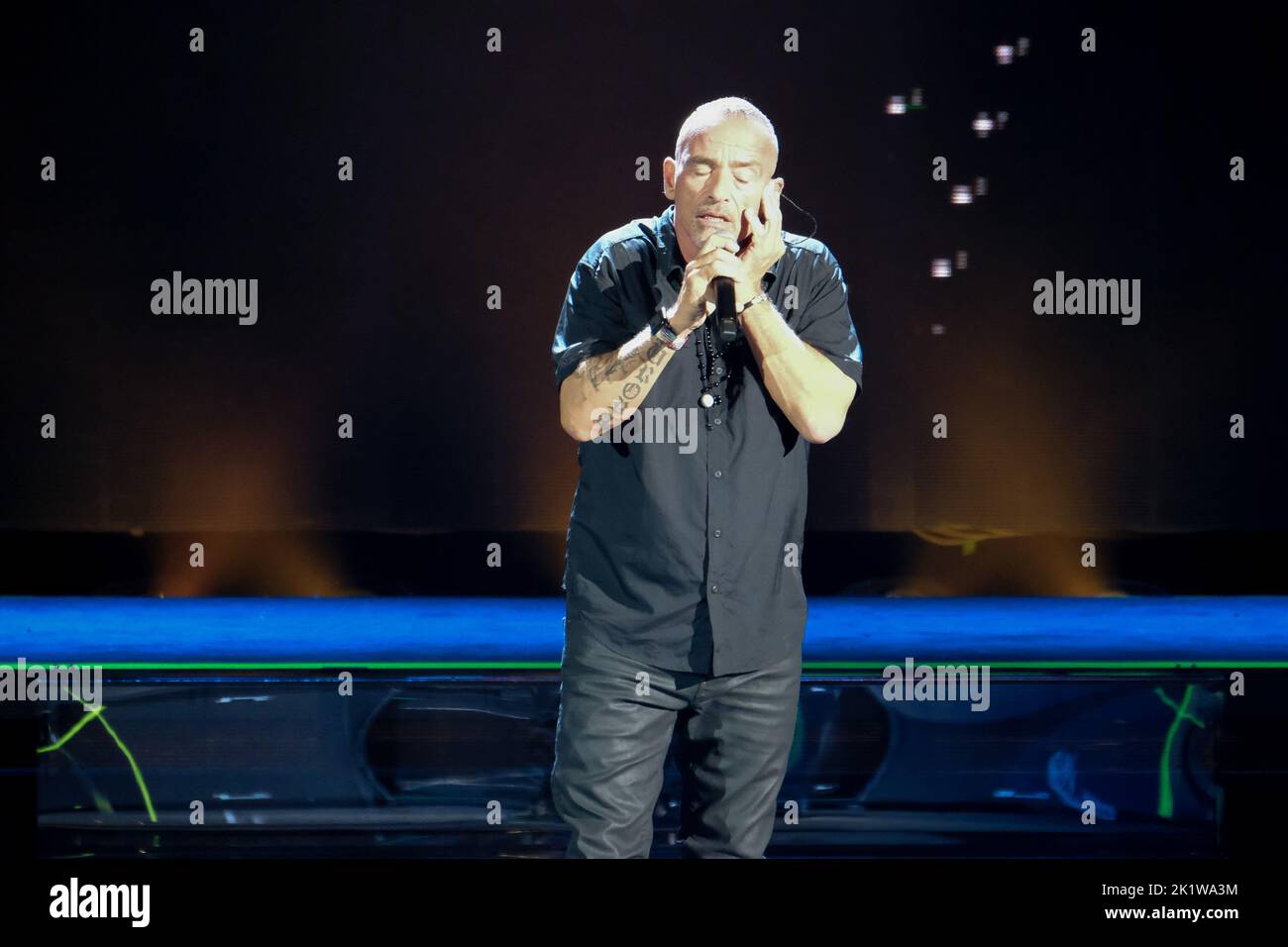 Verona, Italy. 20th Sep, 2022. Eros Ramazzotti during Eros Ramazzotti ...