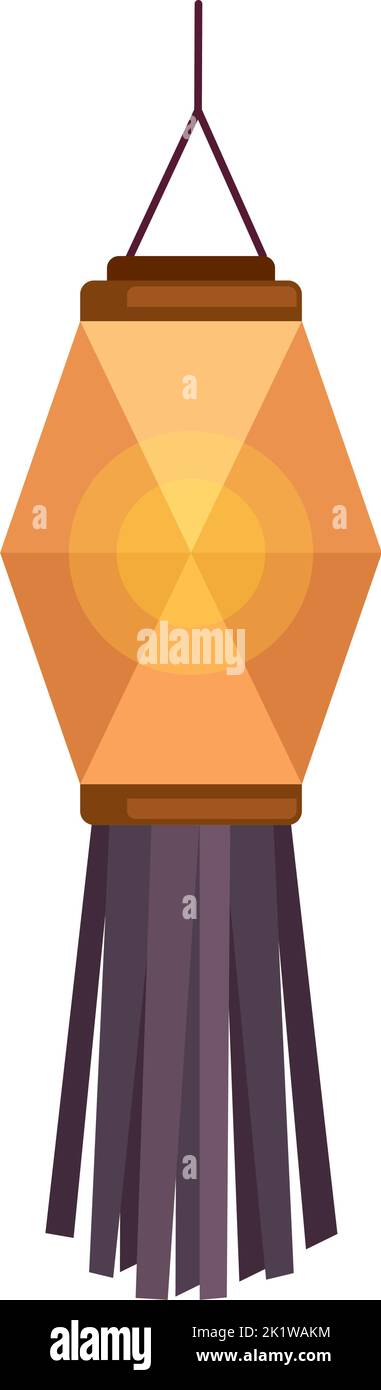 Diwali paper lamp hanging Cut Out Stock Images & Pictures - Alamy