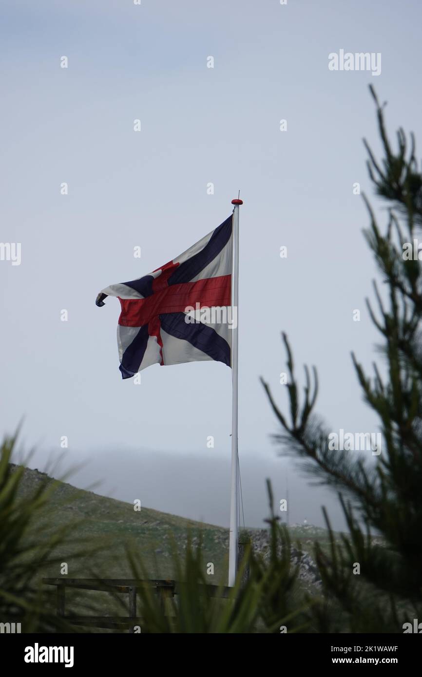 Flag flagpole british england english hi-res stock photography and ...