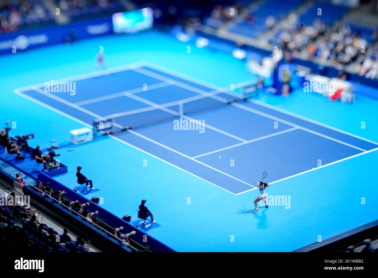 Ariake Coliseum durring TORAY Pan Pacific Open Tennis Tournament 2022 ...