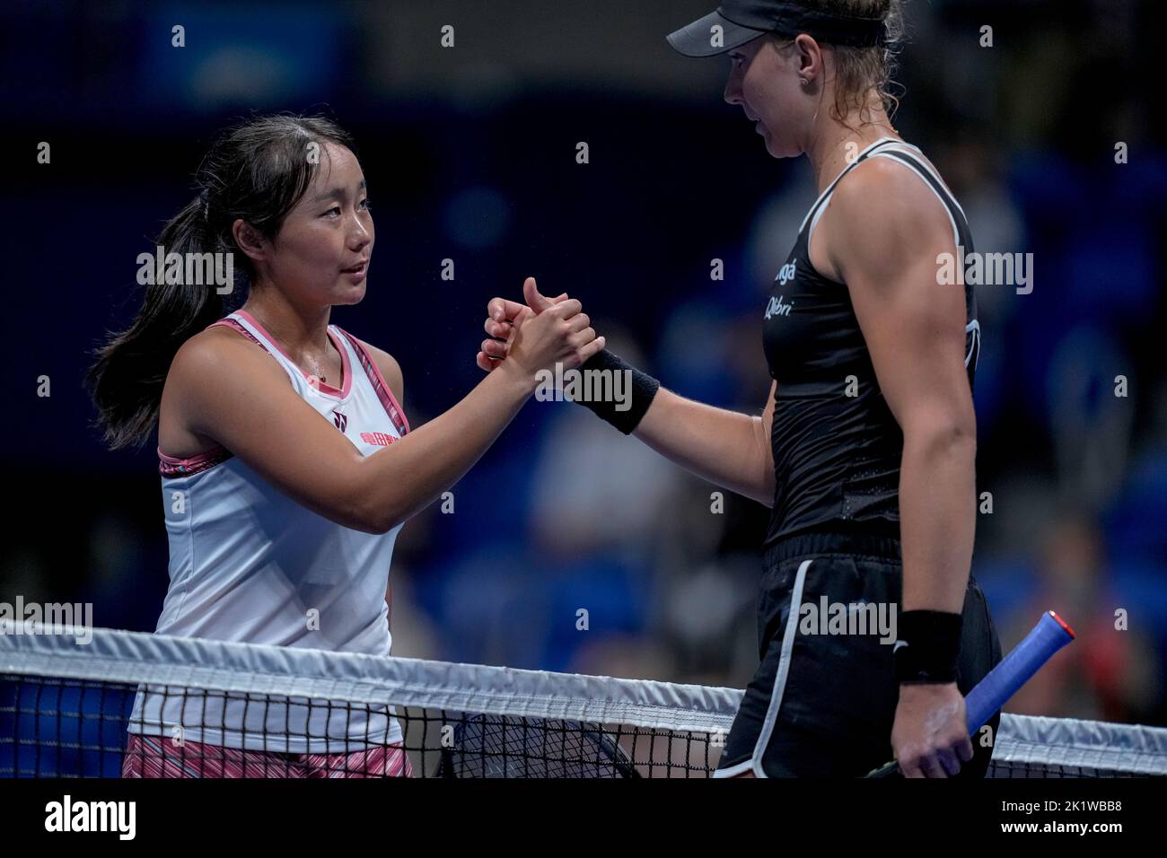 Ariake Coliseum durring TORAY Pan Pacific Open Tennis Tournament 2022 ...