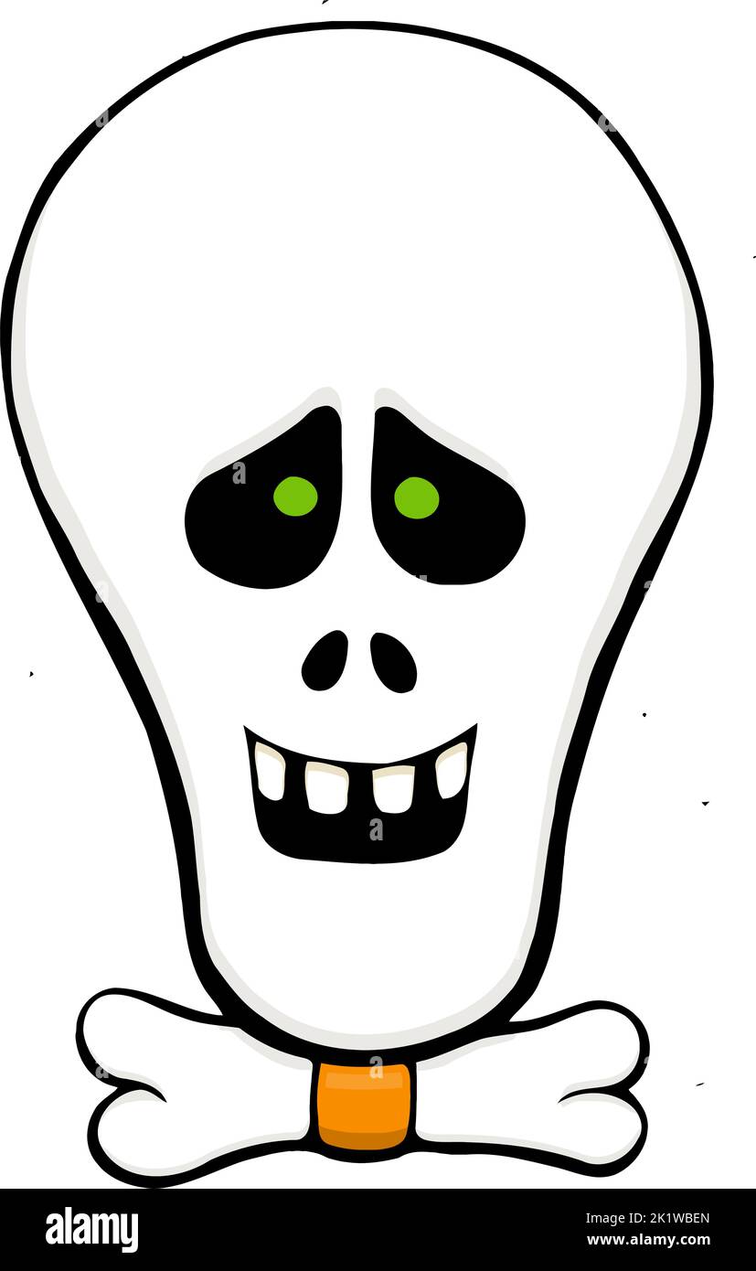 Funny skeleton cartoon hi-res stock photography and images - Alamy