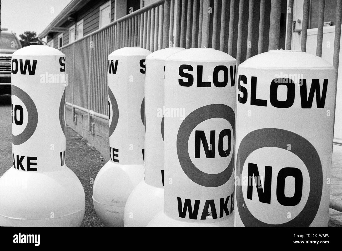Slow no wake buoys hi-res stock photography and images - Alamy