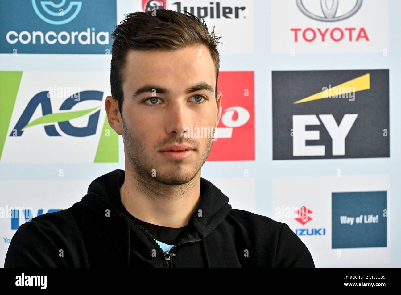 Wollongong, Australia, 21 September 2022. Belgian Vito Braet pictured ...
