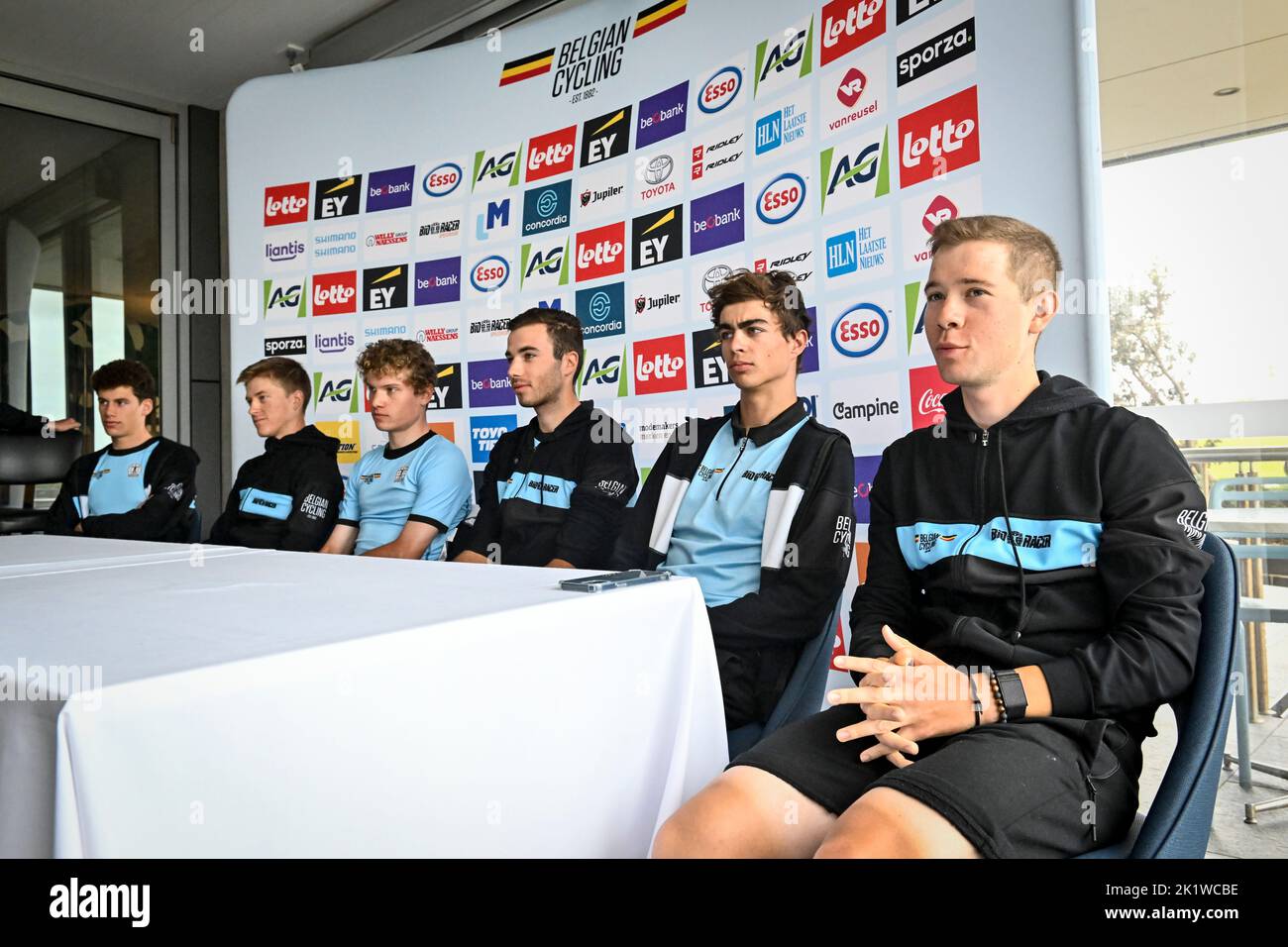 Wollongong, Australia, 21 September 2022. Belgian Alec Segaert, Belgian ...
