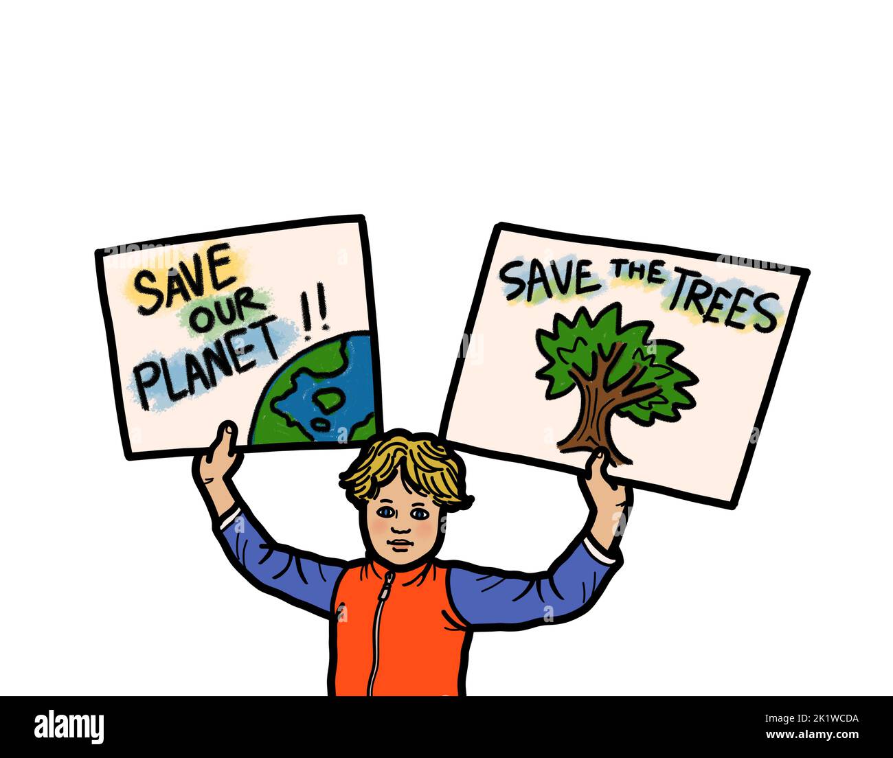 Poster On Save Trees Save Environment