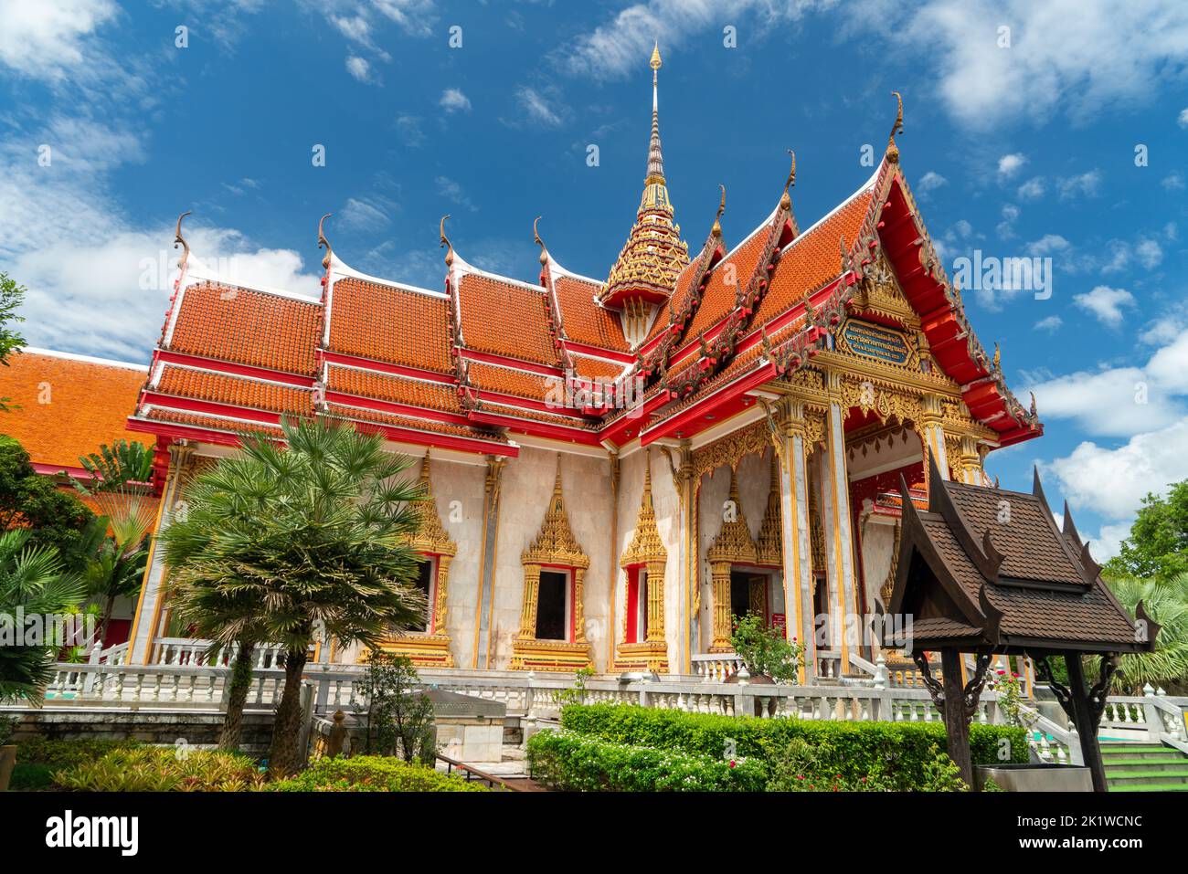 Phuket's largest Buddhist Temple Wat Chalong, Phuket, Thailand Stock ...