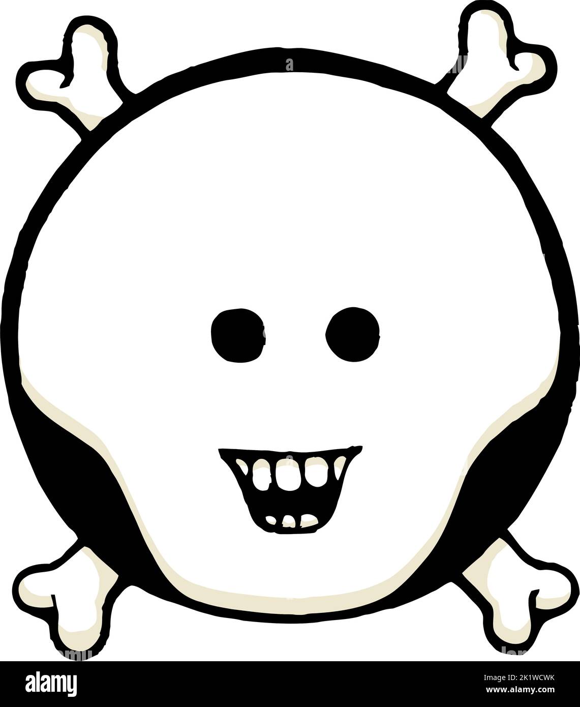 Skull smiley hi-res stock photography and images - Alamy