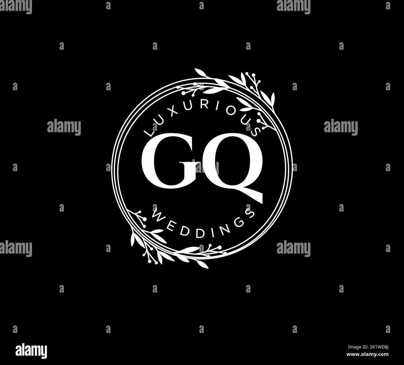 Gq logos Black and White Stock Photos & Images - Alamy