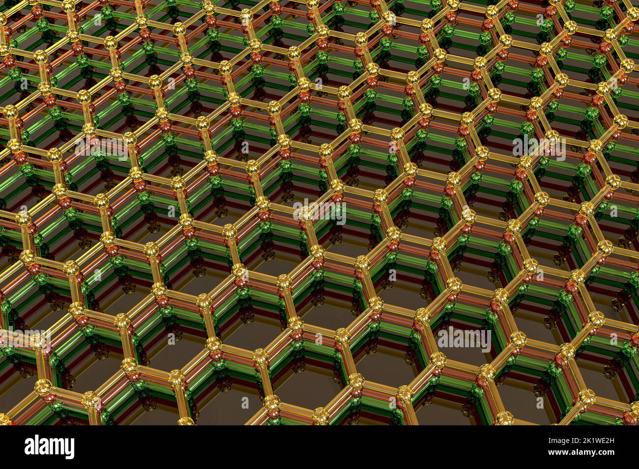 Graphene sheets, illustration Stock Photo - Alamy