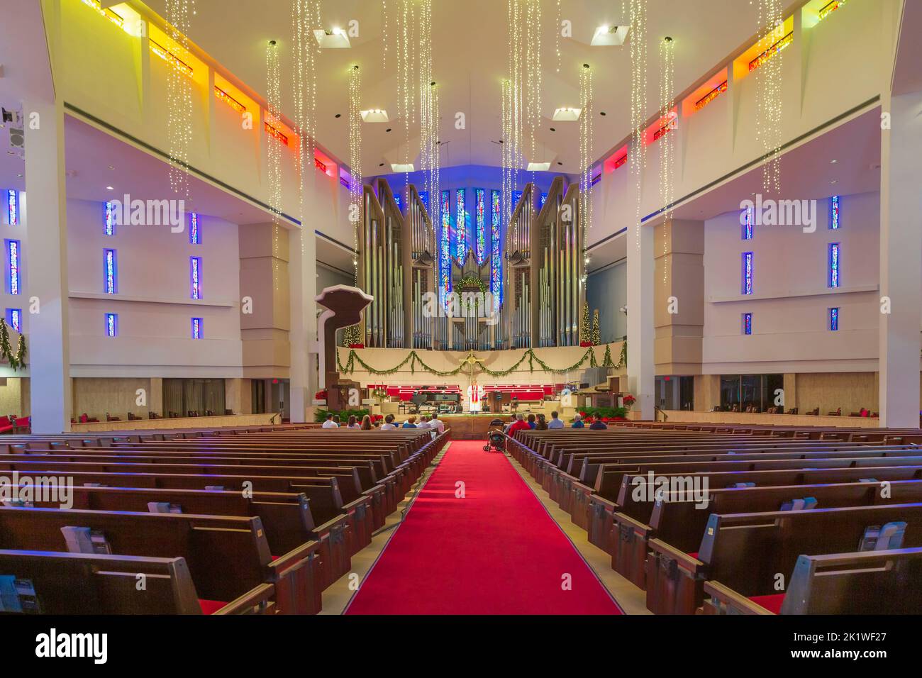 Presbyterian church interior hi-res stock photography and images - Alamy
