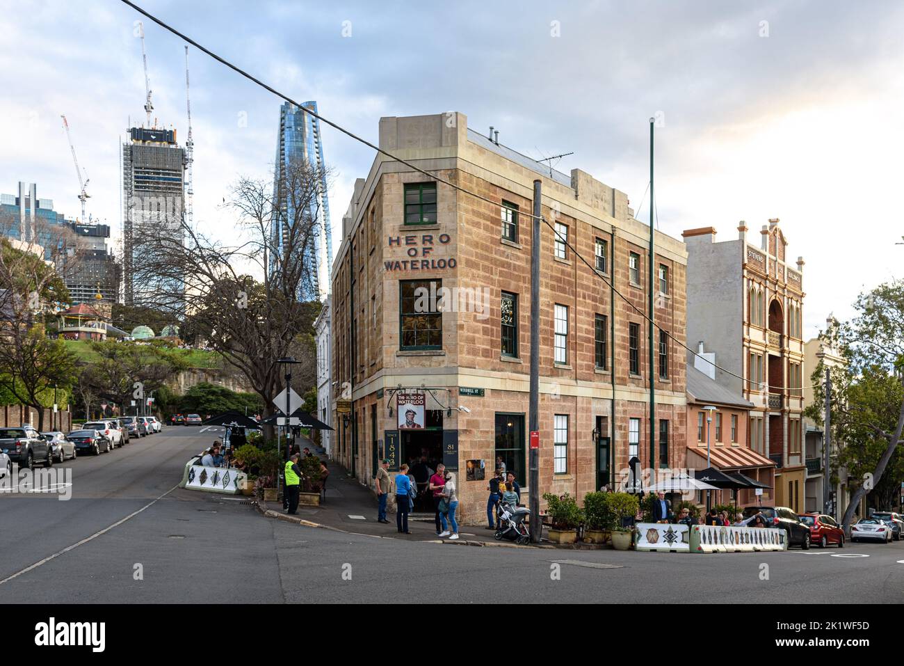 Hero of waterloo pub, sydney hi-res stock photography and images - Alamy