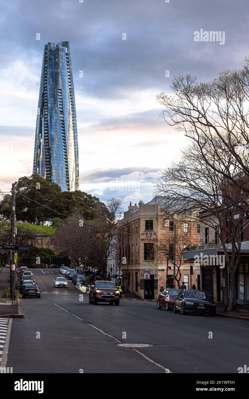 The Hero of Waterloo pub in the Rocks area of Sydney in the late ...