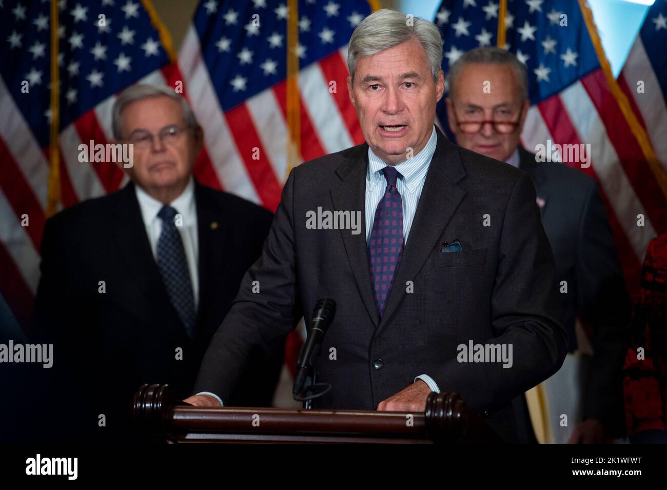 United States Senator Sheldon Whitehouse (Democrat of Rhode Island ...