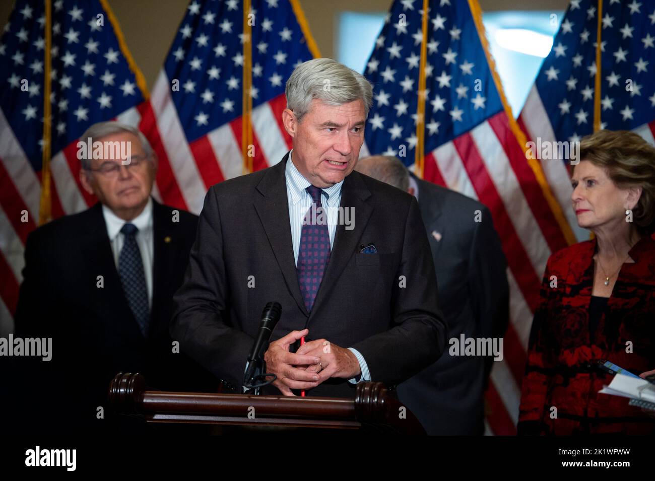 United States Senator Sheldon Whitehouse (Democrat of Rhode Island ...