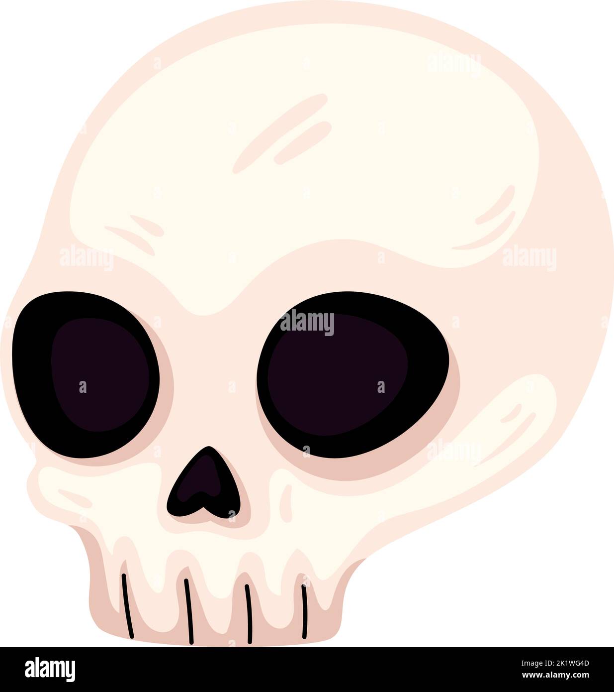 head skeleton skull Stock Vector Image & Art - Alamy