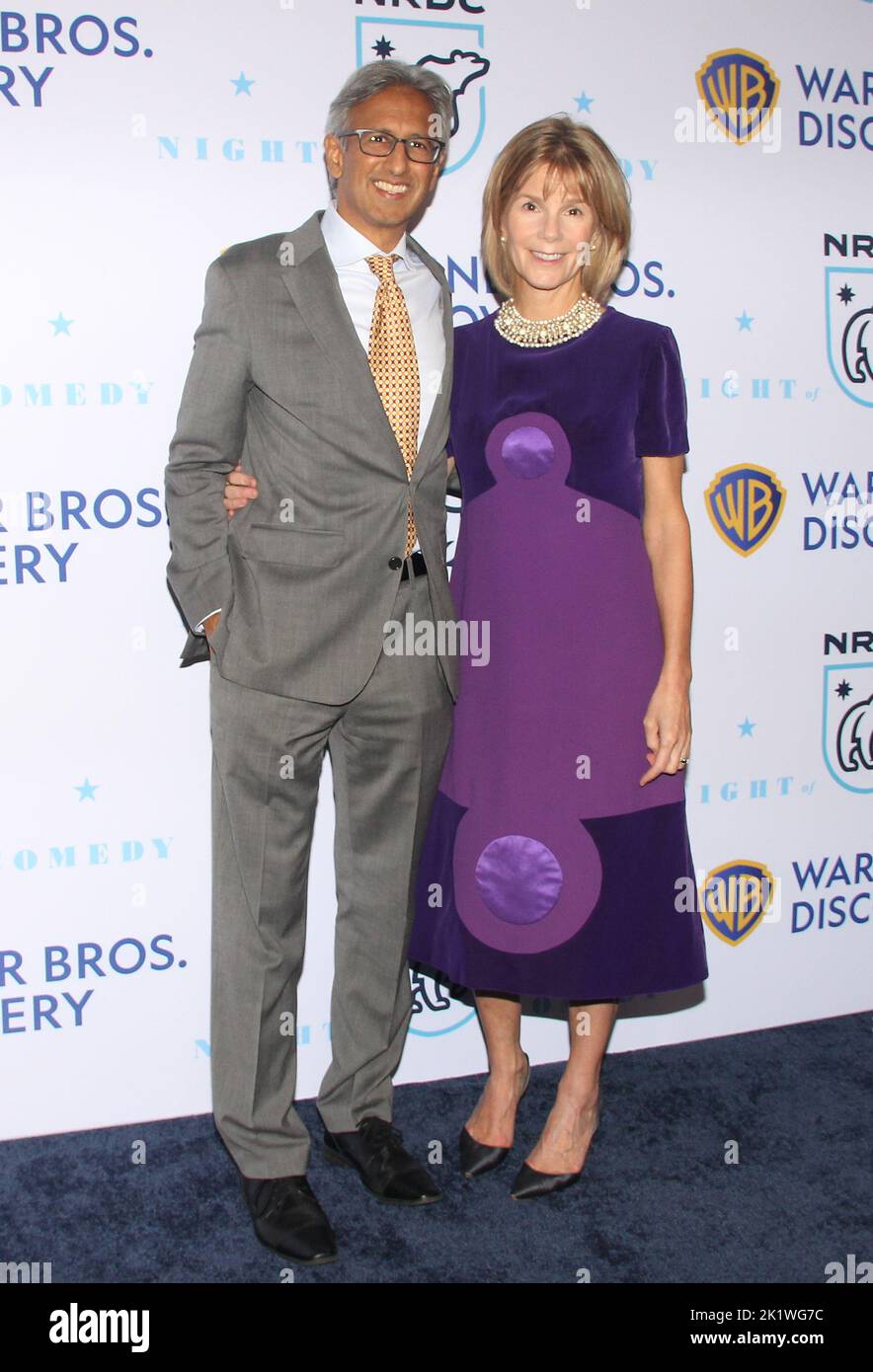 New York, NY, USA. 20th Sep, 2022. Manish Bapna and Anna Scott Carter ...