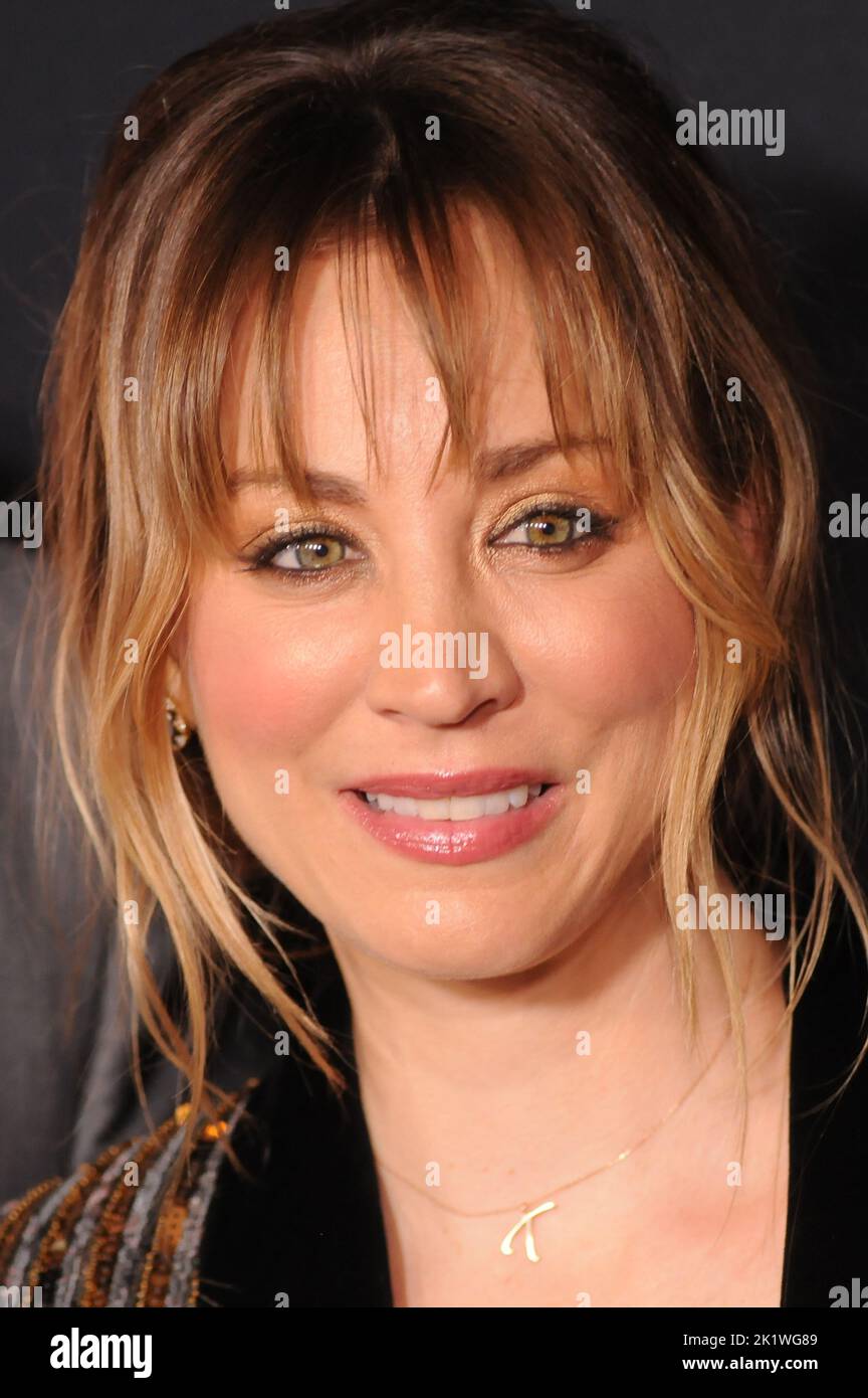 New York, USA. 20th Sep, 2022. Kaley Cuoco attends the 'Meet Cute' film ...