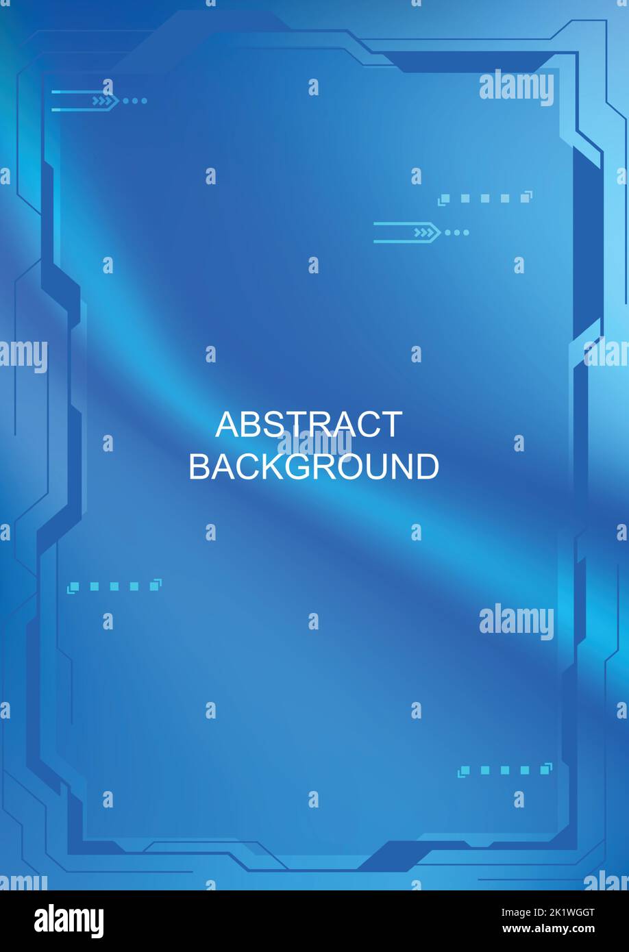 graphics design pattern or template frame blue color tone vector ...