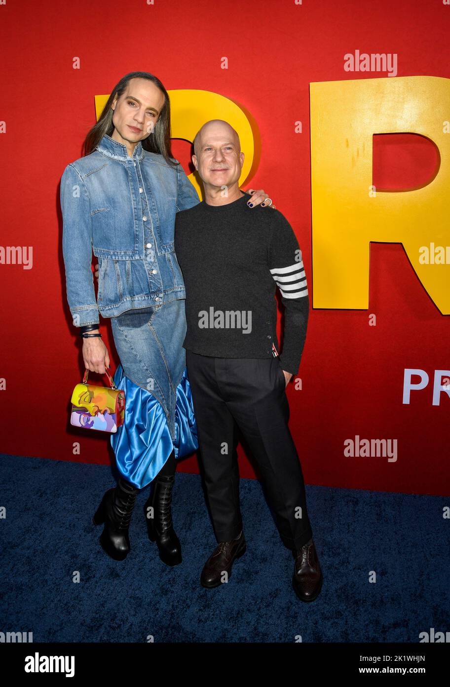 09/20/2022 New York City Jordan Roth, Richie Jackson attends the Bros ...