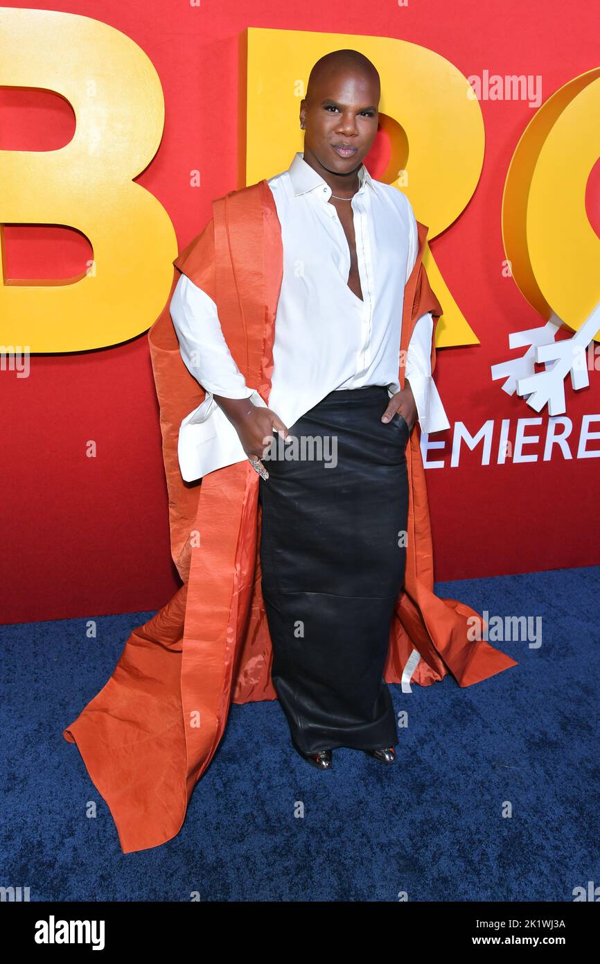 Miss Lawrence attends the premiere of Universal Pictures's "Bros" at ...