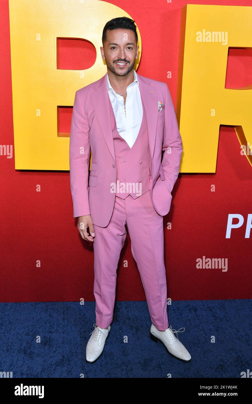 Jai Rodriguez attends the premiere of Universal Pictures's "Bros" at ...