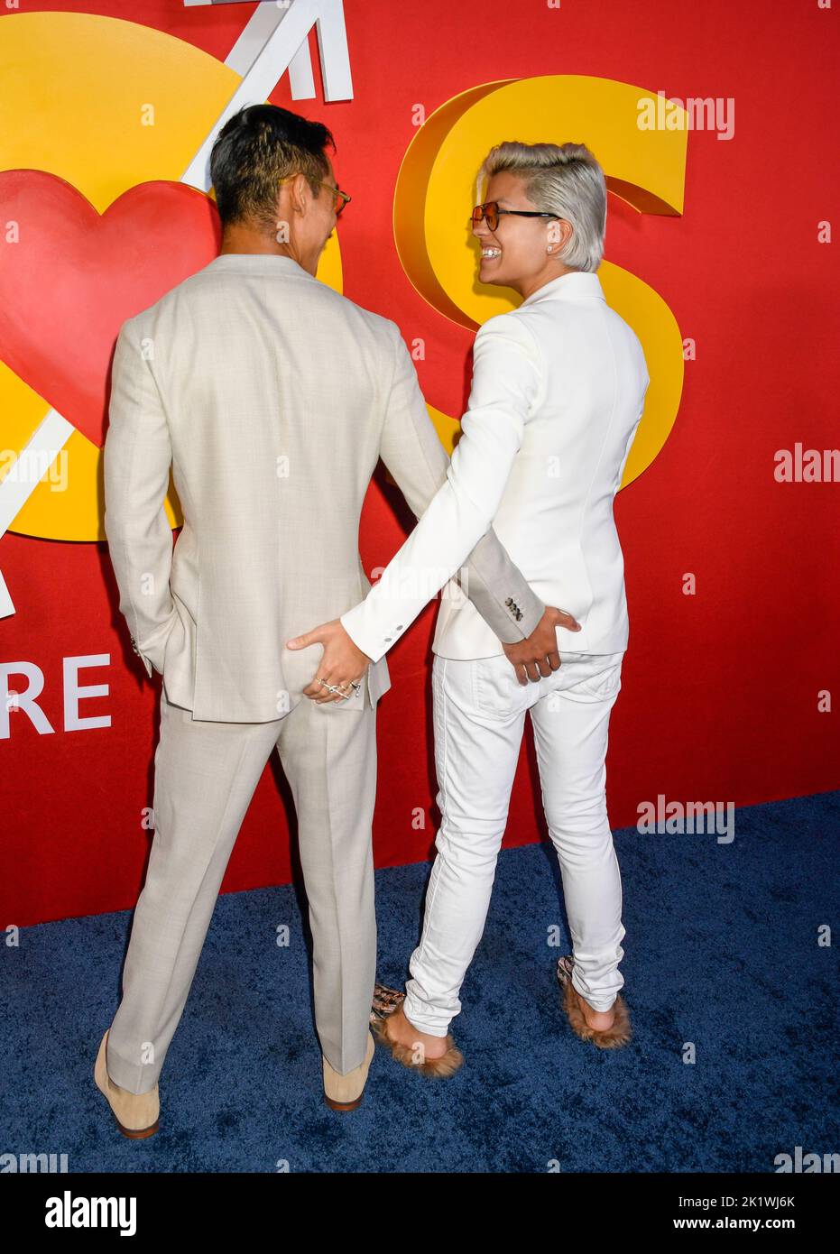 09/20/2022 New York City Bennett Chin, Victoria Britto attends the Bros ...