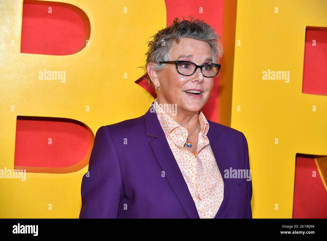 Amanda Bearse attends the premiere of Universal Pictures's "Bros" at ...