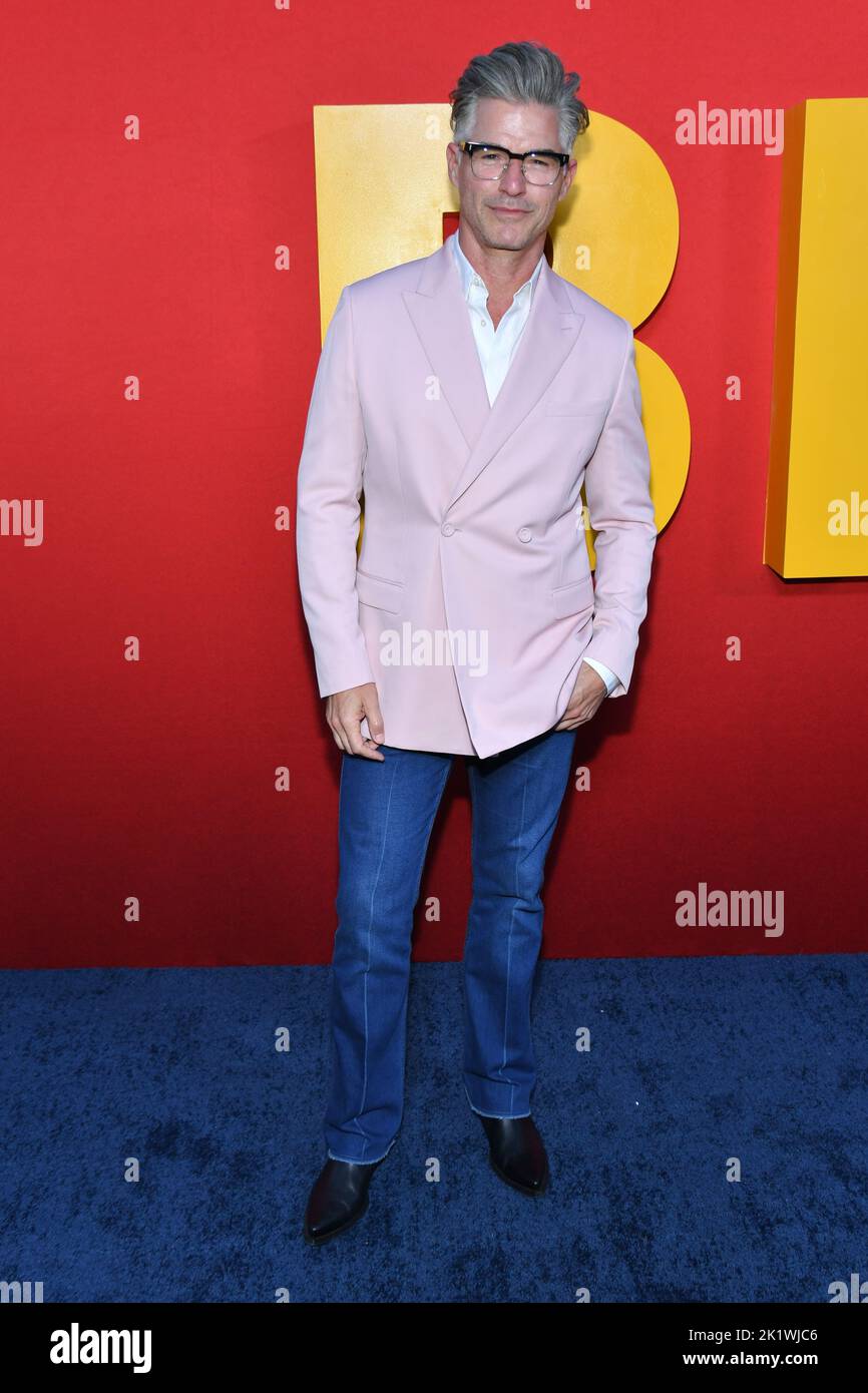 Eric Rutherford attends the premiere of Universal Pictures's "Bros" at ...