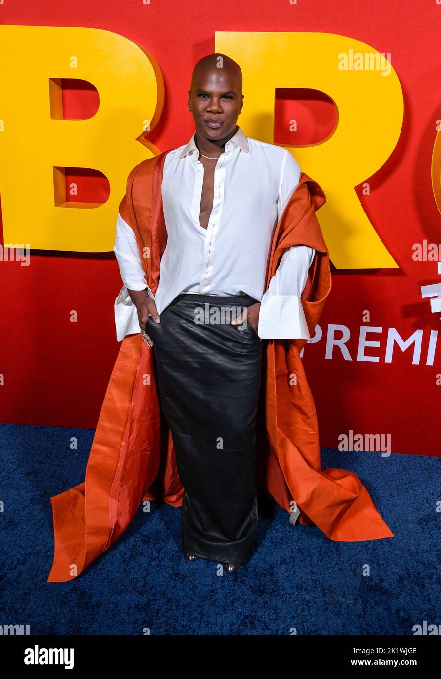 09/20/2022 New York City Miss Lawrence attends the Bros New York ...