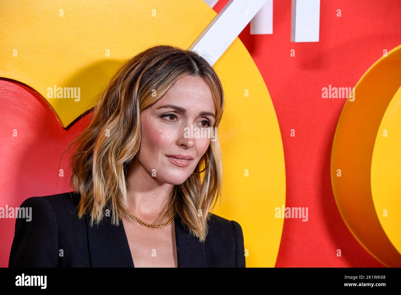09/20/2022 New York City Rose Byrne attends the Bros New York Premiere ...