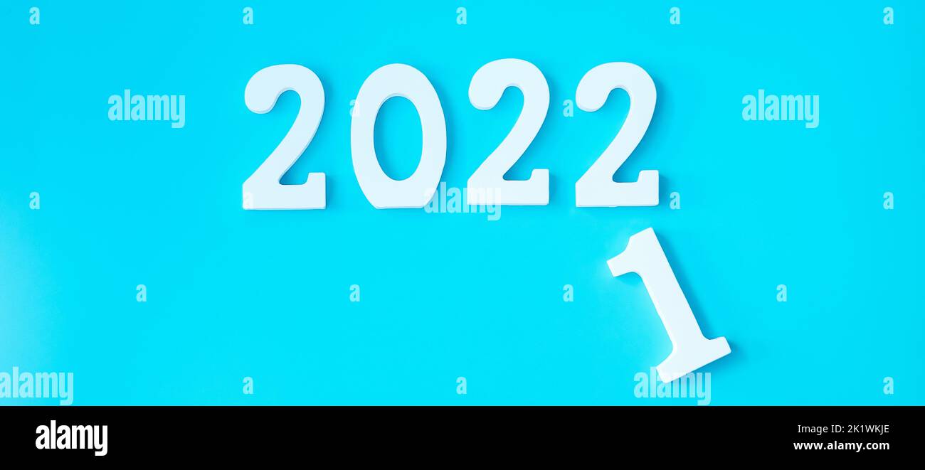 2021 change to 2022 number on blue background. Plan, finance ...