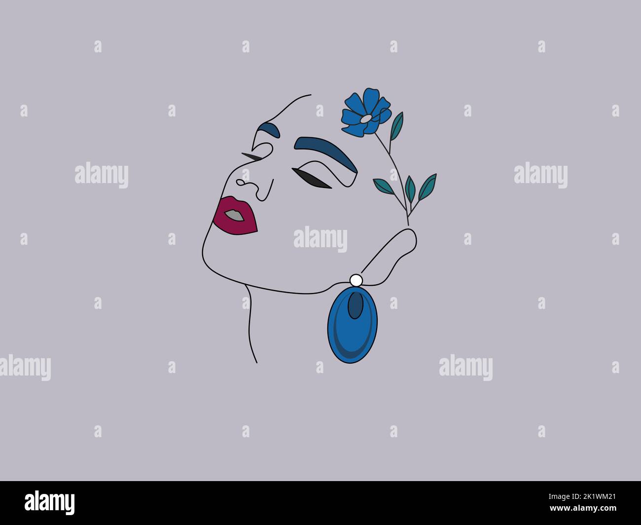 Marvelous collection of line art of female in this fashionable world to ...