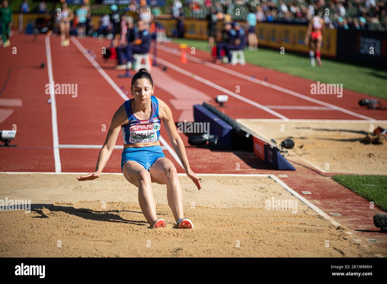 Milica gardasevic long jump hi-res stock photography and images - Alamy