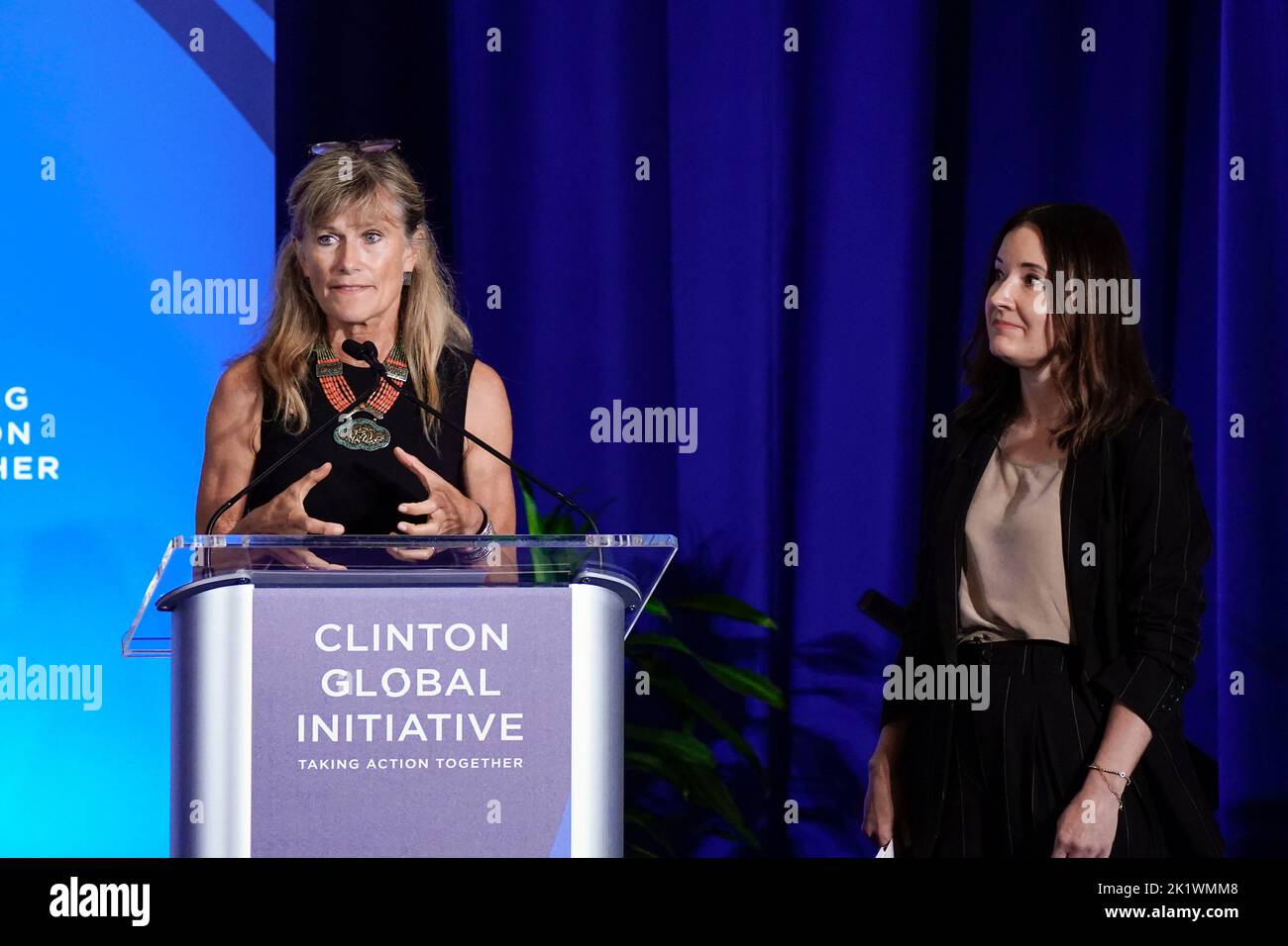 09/20/2022 New York City, New York Jacqueline Novogratz, Amanda Nusz ...