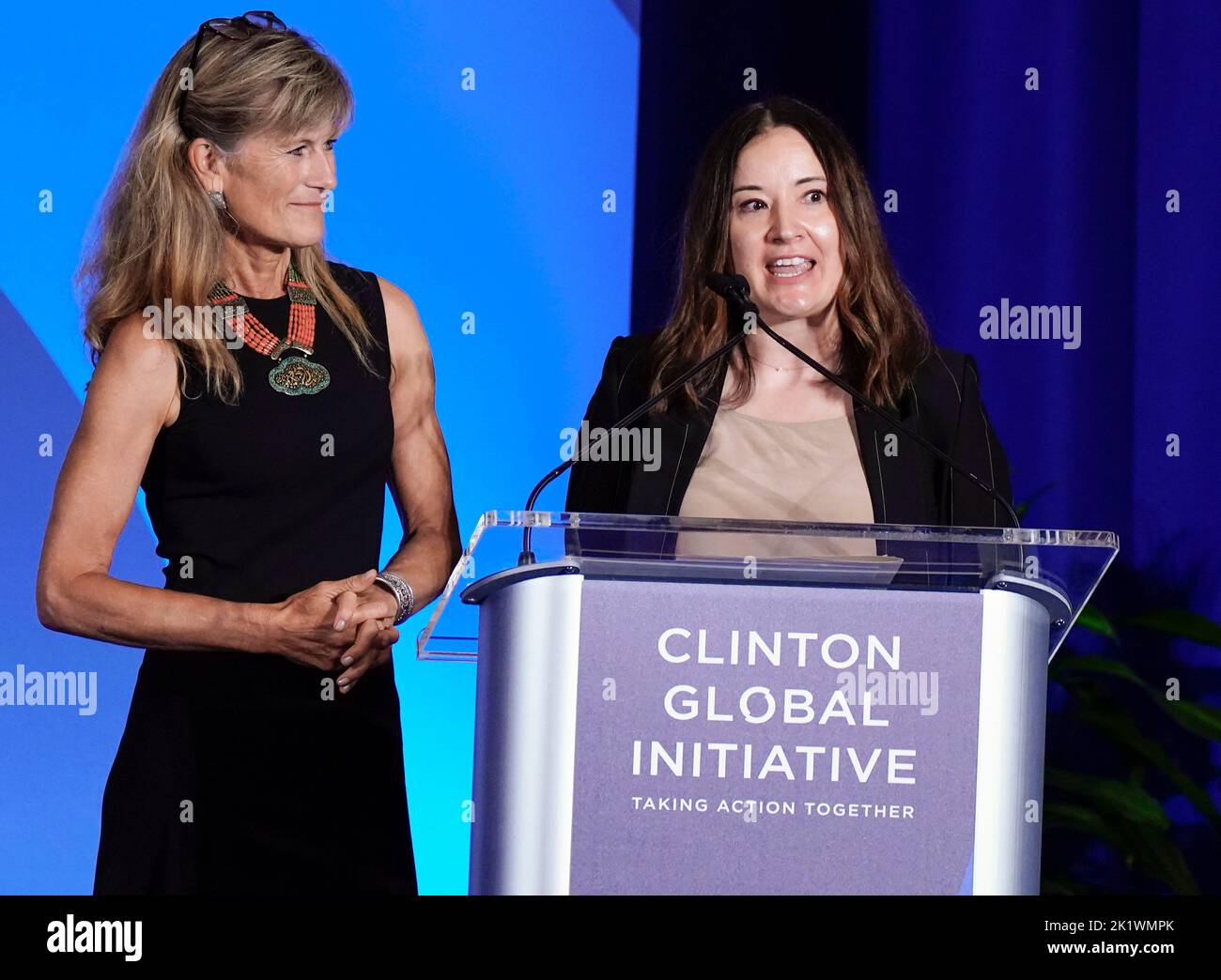 09/20/2022 New York City, New York Jacqueline Novogratz, Amanda Nusz ...