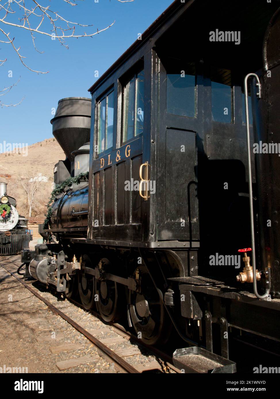 Locomotive train christmas antique hi-res stock photography and images ...