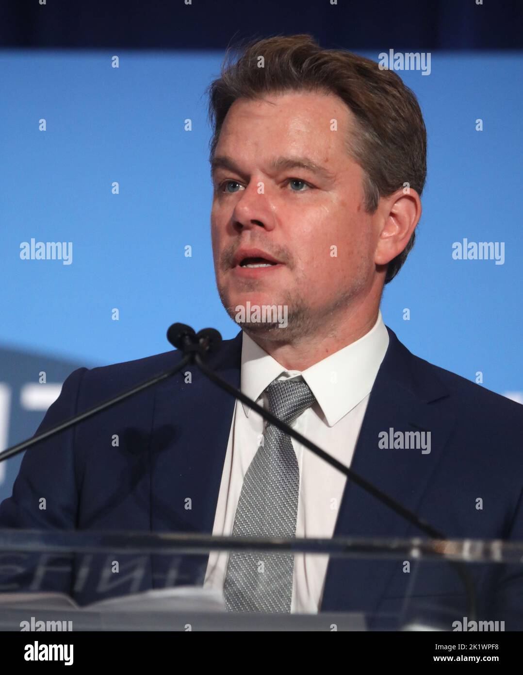 September 20, 2022, New York City, New York, USA: Actor MATT DAMON ...
