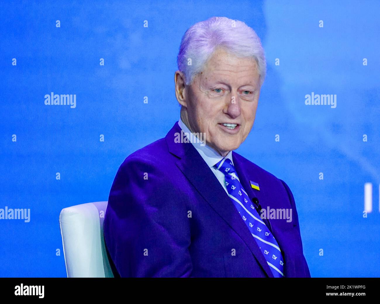 09/20/2022 New York City, New York Bill Clinton during the 2022 Clinton ...