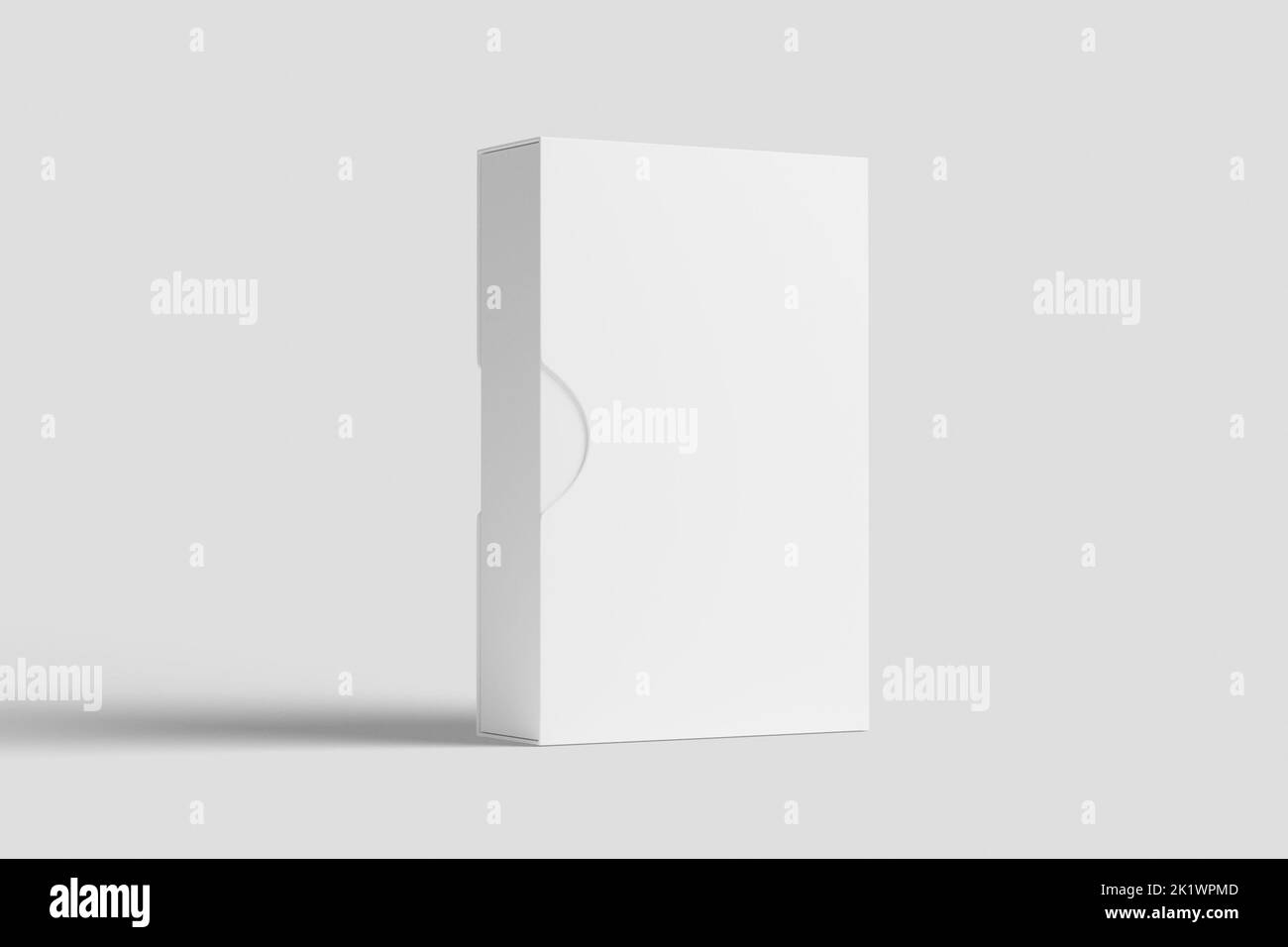Software Box Wth Slip Case White Blank 3D Renderning Mockup For Design ...